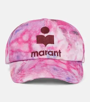Isabel Marant Tyron Tie-dye Cap - Pink