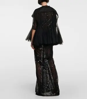 Rick Owens Tulle Jacket
