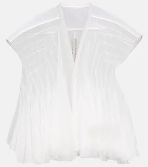 Rick Owens Tulle Jacket - Beige