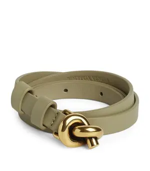 Bottega Veneta Knot Belt - Grey