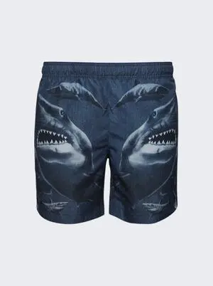 Burberry Swim Shorts - Blue
