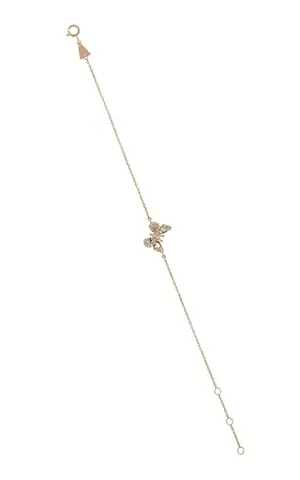 Adina Reyter 14k Gold Enchanted Diamond Butterfly Bracelet