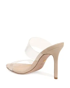 Veronica Beard Asha High Heel Sandals - Ecru