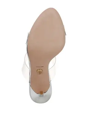 Veronica Beard Asha High Heel Sandals - Silver