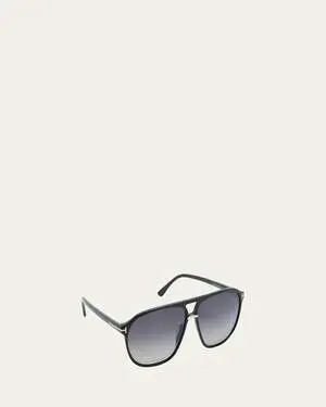 TOM FORD Bruce Acetate Square Sunglasses