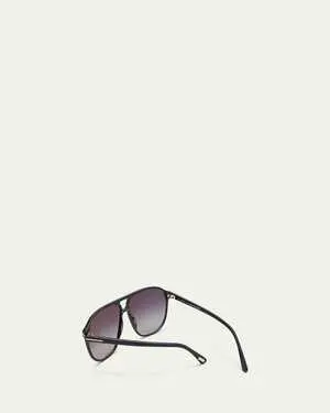 TOM FORD Bruce Acetate Square Sunglasses