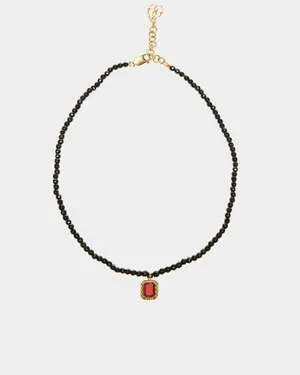 Bally Beaded Chain Necklace