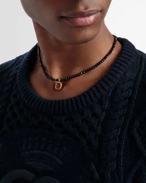Bally Beaded Chain Necklace