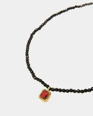 Bally Beaded Chain Necklace