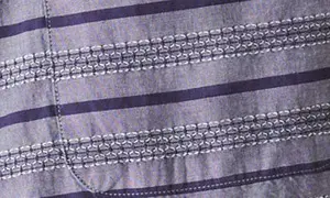 Lucky Brand Stripe Short Sleeve Button-up Shirt