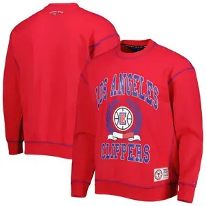 Tommy Hilfiger La Clippers Peter French Terry Pullover Crew Sweatshirt