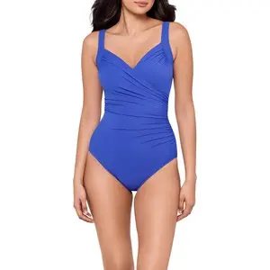 MIRACLESUIT® Sanibel Underwire One-piece Swimsuit - Delphine Blue