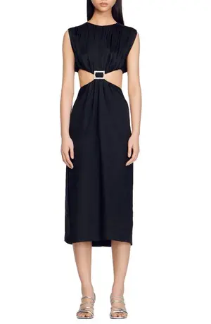 Sandro Plaza Cutout Dress
