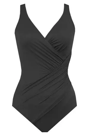 Miraclesuit Oceanus One-piece Swimsuit - Black