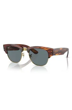 Ray-ban Mega Clubmaster 53mm Polarized Transition Square Sunglasses
