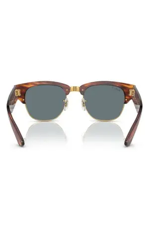 Ray-ban Mega Clubmaster 53mm Polarized Transition Square Sunglasses