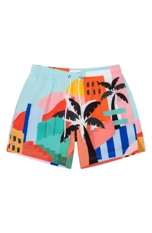 MAVRANS Havana Performance Swim Trunks - Blue