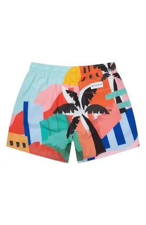 MAVRANS Havana Performance Swim Trunks - Blue