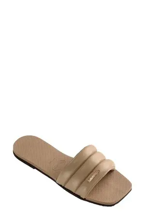 Havaianas You Milan Quilted Slide Sandal
