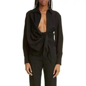 Jacquemus Bahia Open Drape Shirt