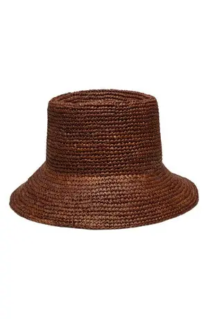 WYETH Tali Straw Bucket Hat