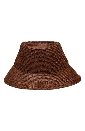 WYETH Tali Straw Bucket Hat