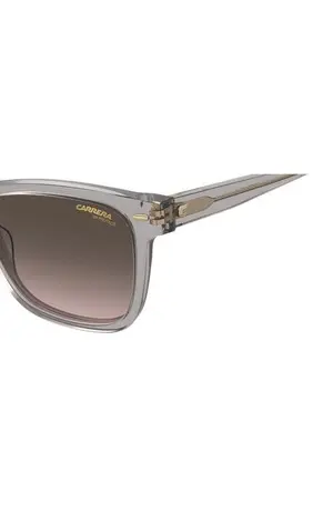 Carrera Eyewear 54mm Rectangular Sunglasses - Grey/ Brown Gradient
