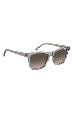 Carrera Eyewear 54mm Rectangular Sunglasses - Grey/ Brown Gradient