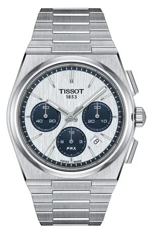 TISSOT Prx Chronograph Bracelet Watch - Grey
