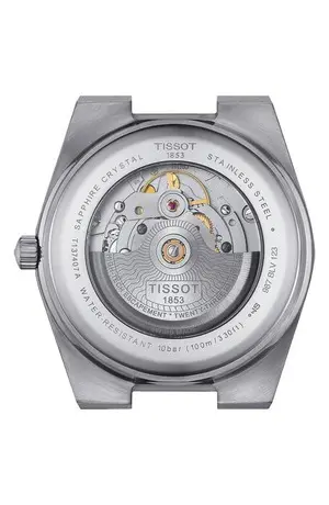 TISSOT Prx Powermatic 80 Strap Watch - Black