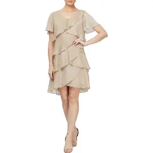 Sl Fashions Paneled Dresses
