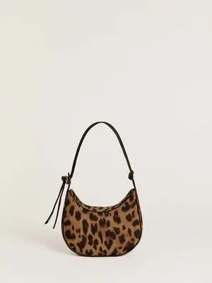 REFORMATION Mini Rosetta Leather Shoulder Bag Multi