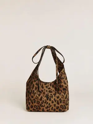 REFORMATION Small Vittoria Leather Tote Multi