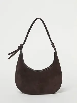 REFORMATION Medium Rosetta Shoulder Bag - Brown