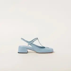Miu Miu Patent Leather Slingback Pumps