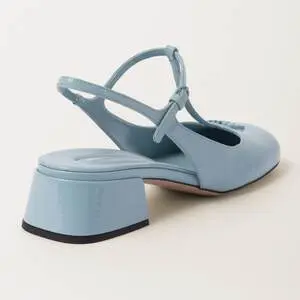 Miu Miu Patent Leather Slingback Pumps