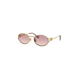 Miu Miu Logo Embellished Sunglasses