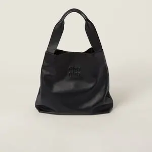 Miu Miu Leather Hobo Bag