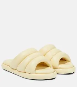 Proenza Schouler Arc Padded Leather Sandals - Neutrals