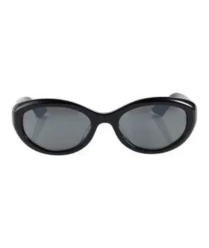 Khaite Khaite X Oliver Peoples 1969C Oval Sunglasses Black