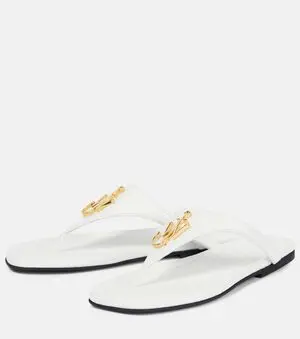 JW Anderson Leather Thong Sandals