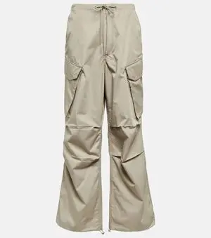 AGOLDE Ginerva Cotton Poplin Cargo Pants - Grey