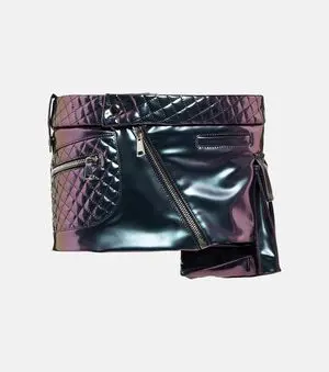 LAQUAN SMITH Pvc Mini Skirt
