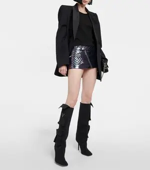 LAQUAN SMITH Pvc Mini Skirt