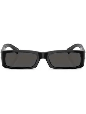 Dolce & Gabbana Rectangle Frame Sunglasses - Black