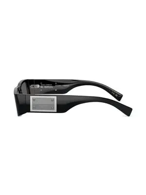 Dolce & Gabbana Rectangle Frame Sunglasses - Black