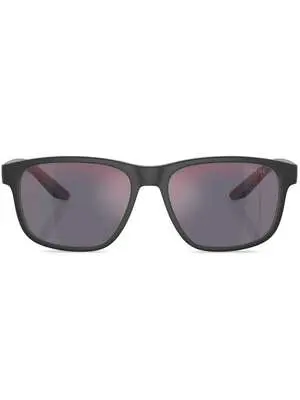 Prada Rectangle-frame Sunglasses - Grey