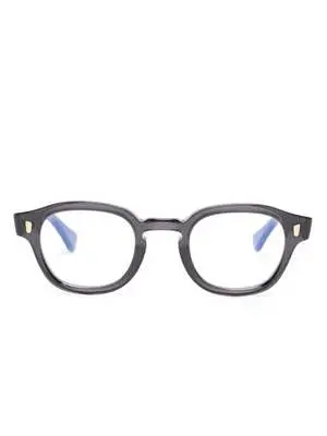 CUTLER & GROSS Round-frame Glasses - Black