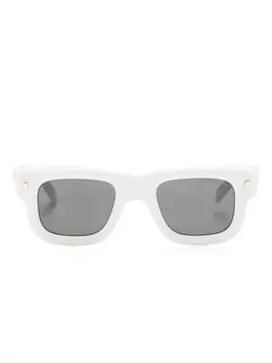 CUTLER & GROSS Rectangle-frame Tinted Sunglasses - Black