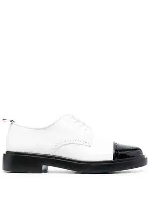 Thom Browne Glossed Flats For Women